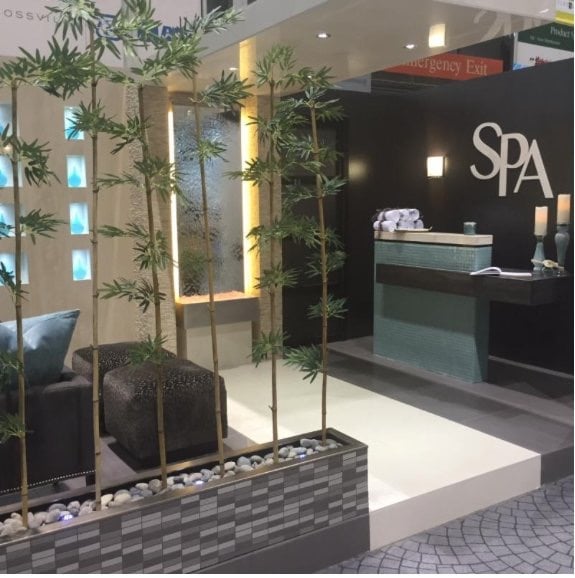 Sustainable Tile, Expert Installation Make for Spa Lobby by Healing ...
