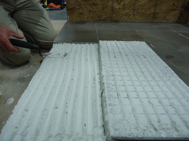 How To Select the Right Trowel Notch To Obtain the Required Mortar Coverage