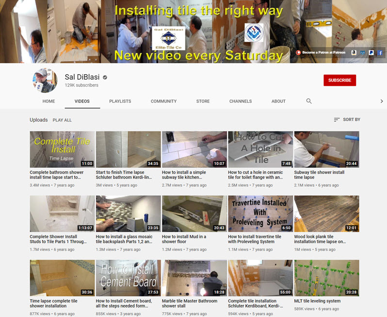 Video Details Hands-on Certified Tile Installer (CTI) Test